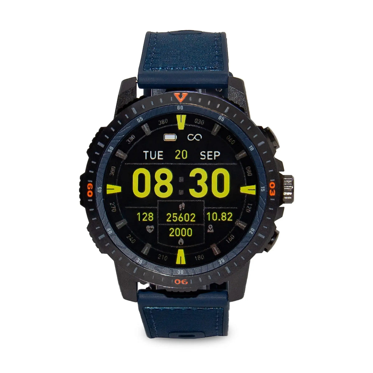 SMARTWATCH RELOJ INTELIGENTE AZUL SMARTTIME HOMBRE SR08 SMART TIME ...