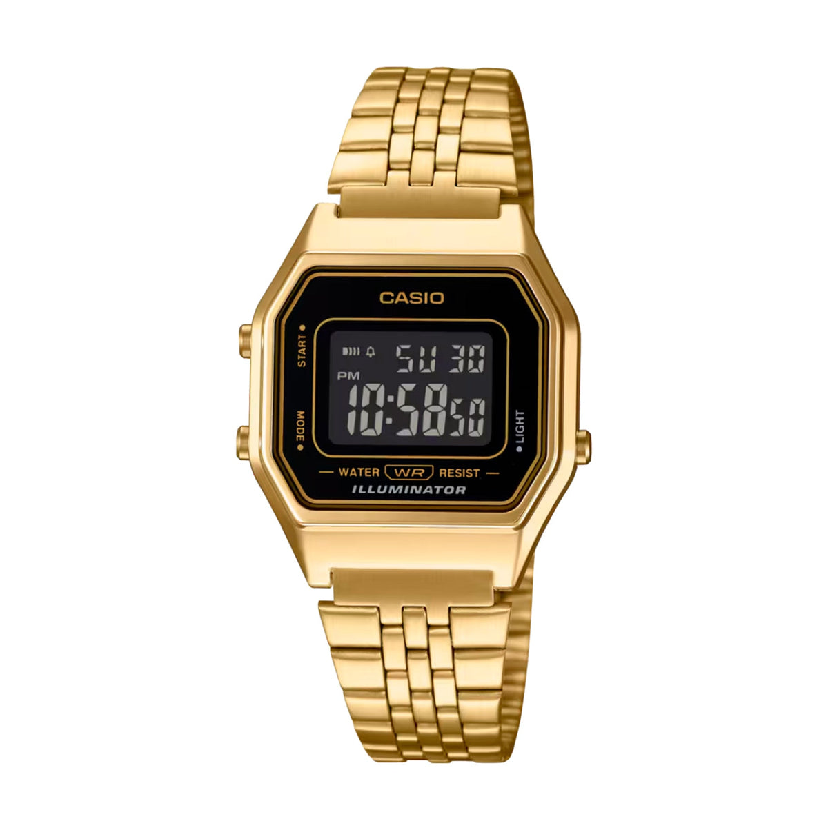 RELOJ DIGITAL MUJER LA680WGA-1BDF CASIO - SUNTIMESTORE.COM